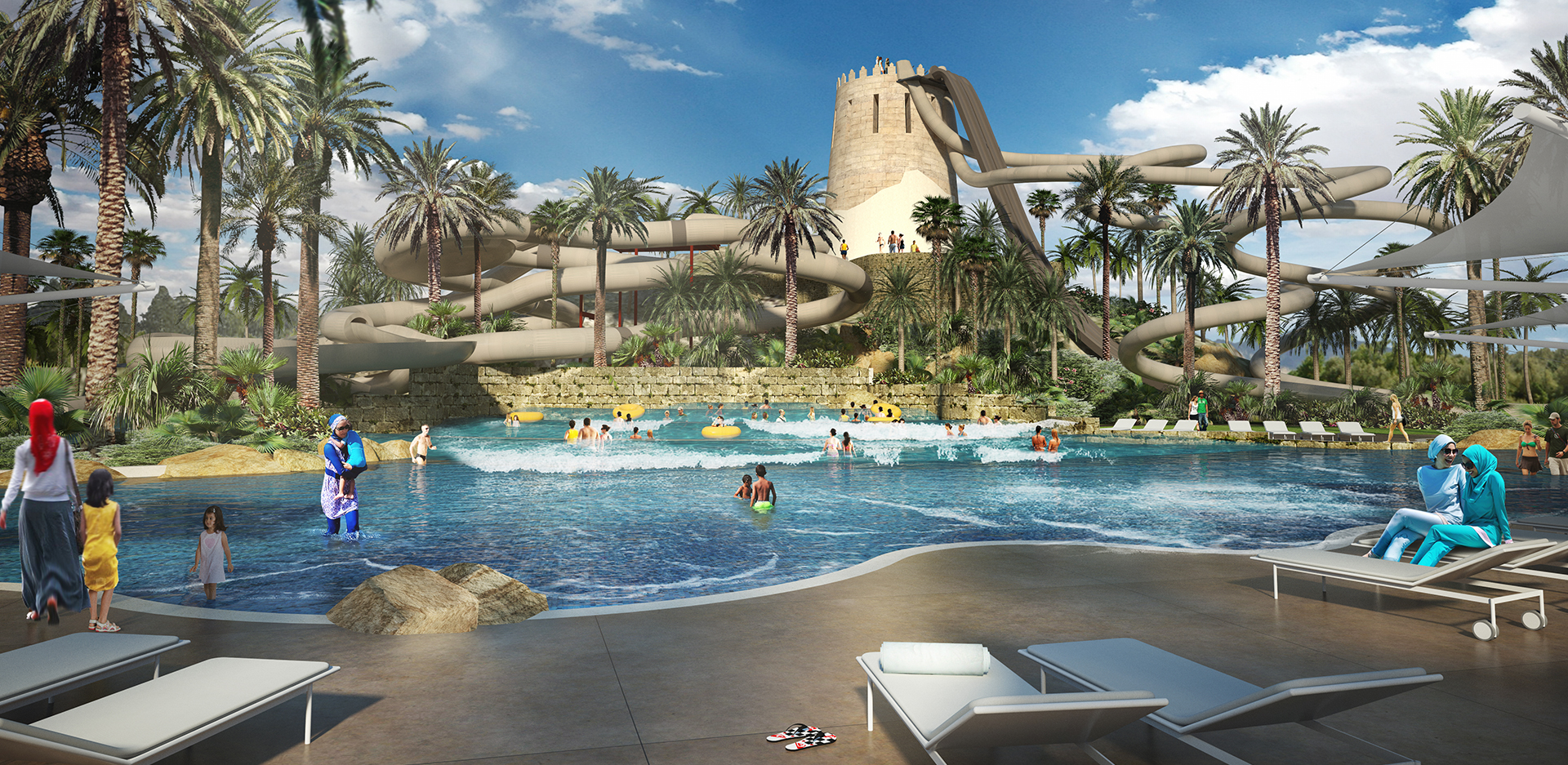 Al Sharq Waterpark | SKS Studio | International Landscape Architecture ...